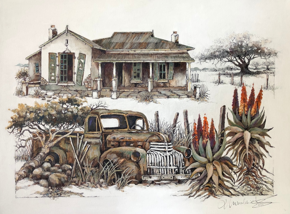 Peter Wooldridge - Various Scenes (SOLD) - Lonehill Art Gallery