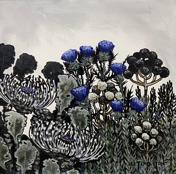 Lee Templeton - Various Florals - Lonehill Art Gallery