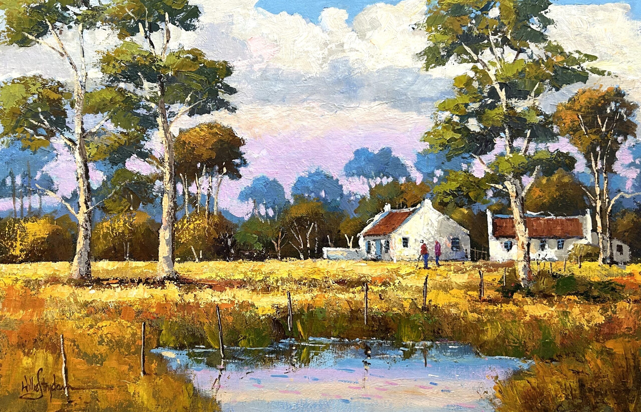 Willie Strydom - Various Scenes - Lonehill Art Gallery